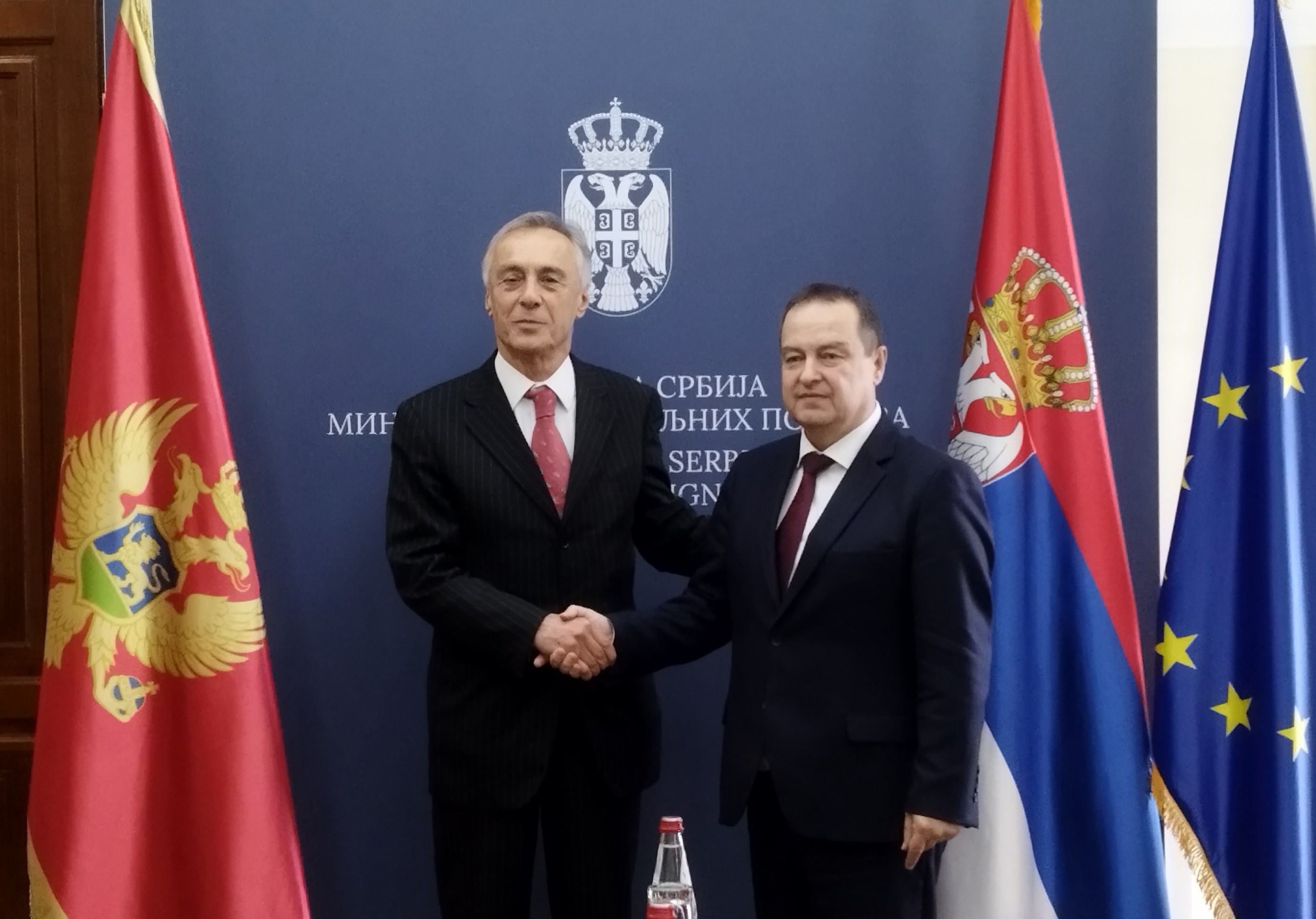 Ministar Dačić razgovarao sa zvaničnikom crnogorskog parlamenta ...