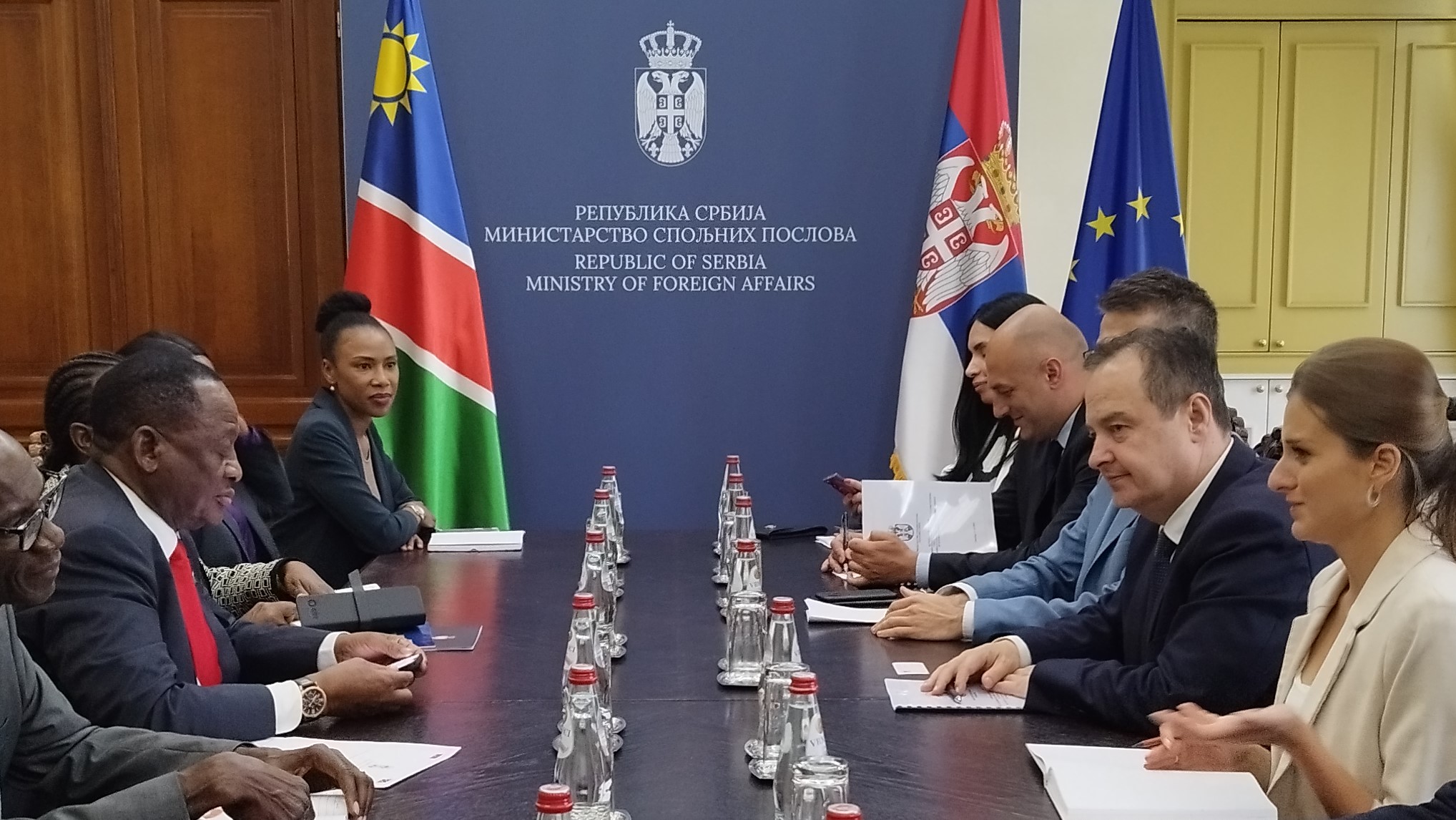 Meeting with the delegation of the Ministry of Health of the Republic ...