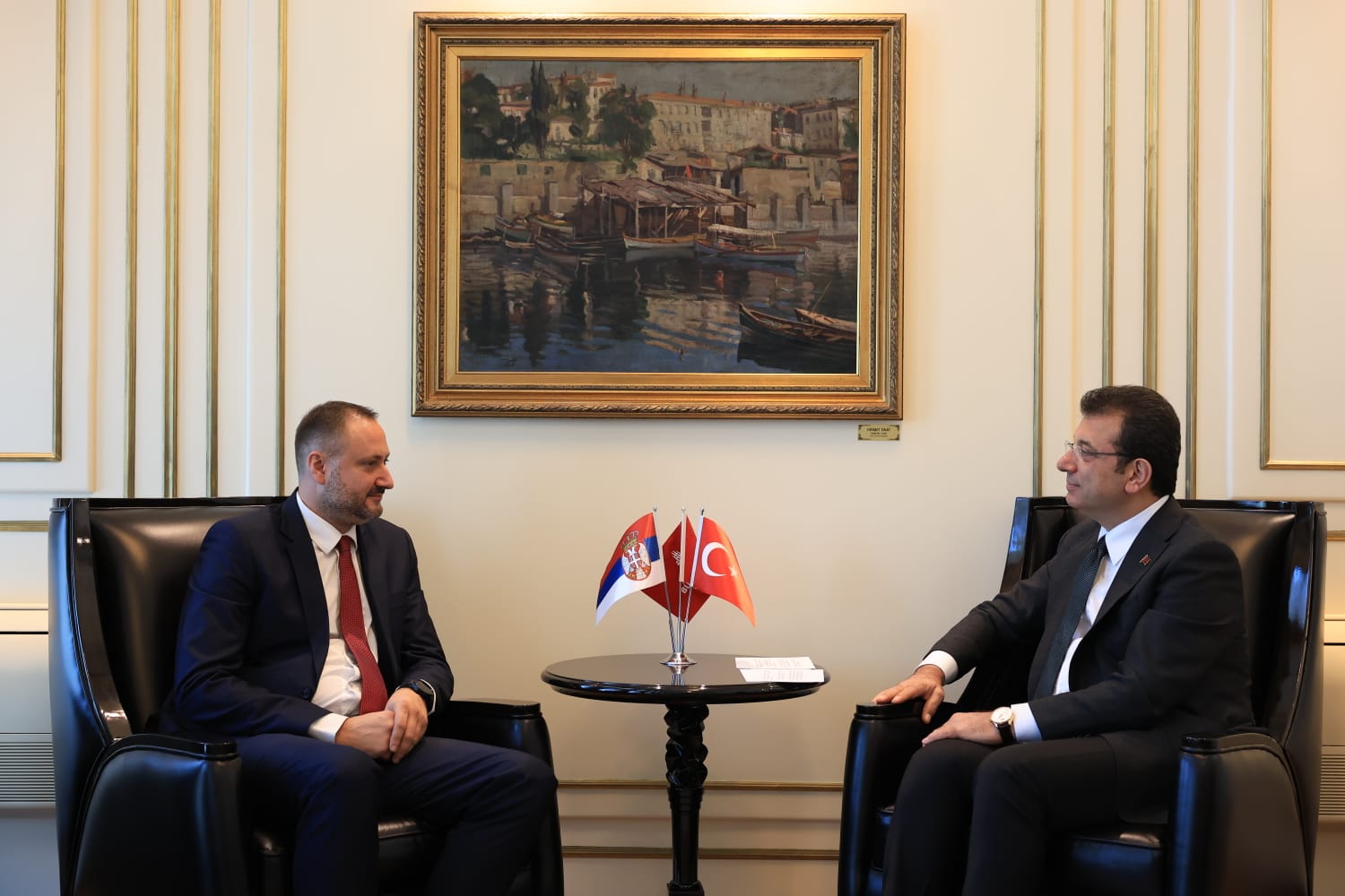 Istanbul: Generalni konzul Marjanović sa gradonačelnikom Istanbula ...
